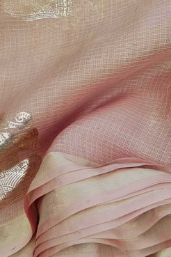 Kota Silk Fabric with Foil print – India1001.com
